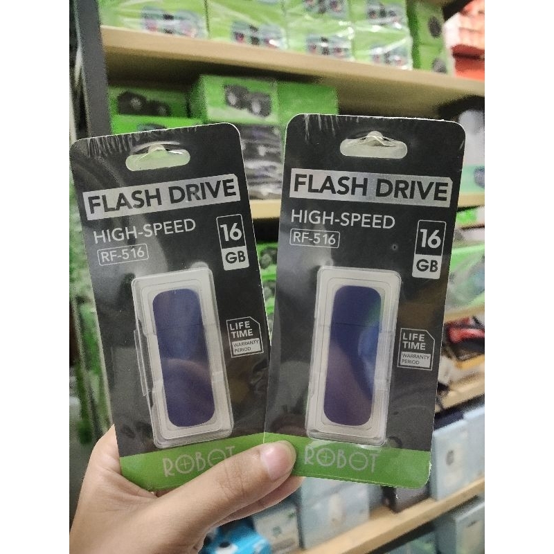 Jual FLASHDISK ROBOT 16GB RF516 ORIGINAL ROBOT 100% | Shopee Indonesia