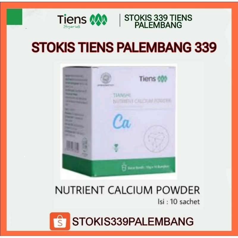 Jual (BISA COD) NUTRIENT CALSIUM POWDER TIENS / KALSIUM TIENS / SUSU ...