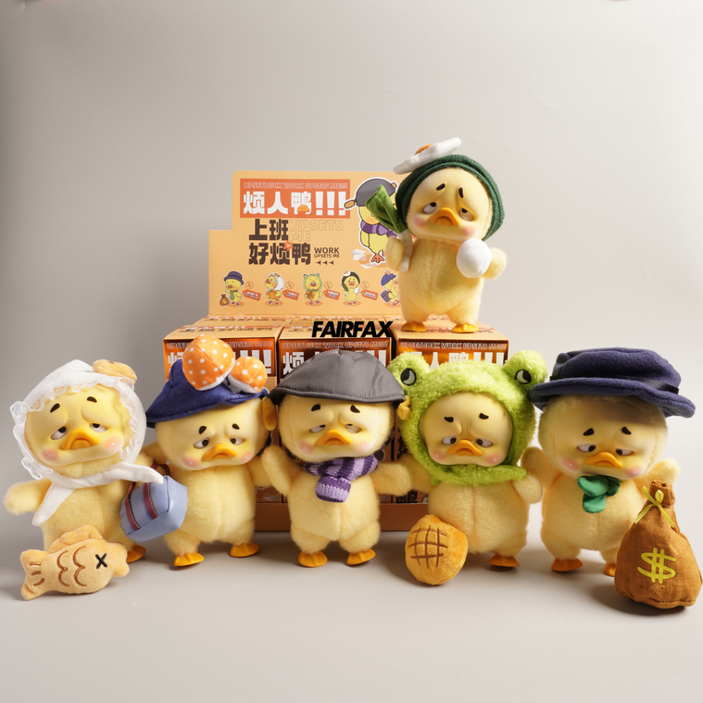 Jual Upset Duck V1 Work Upsets Me 100% Original Series Plush Doll Blind ...