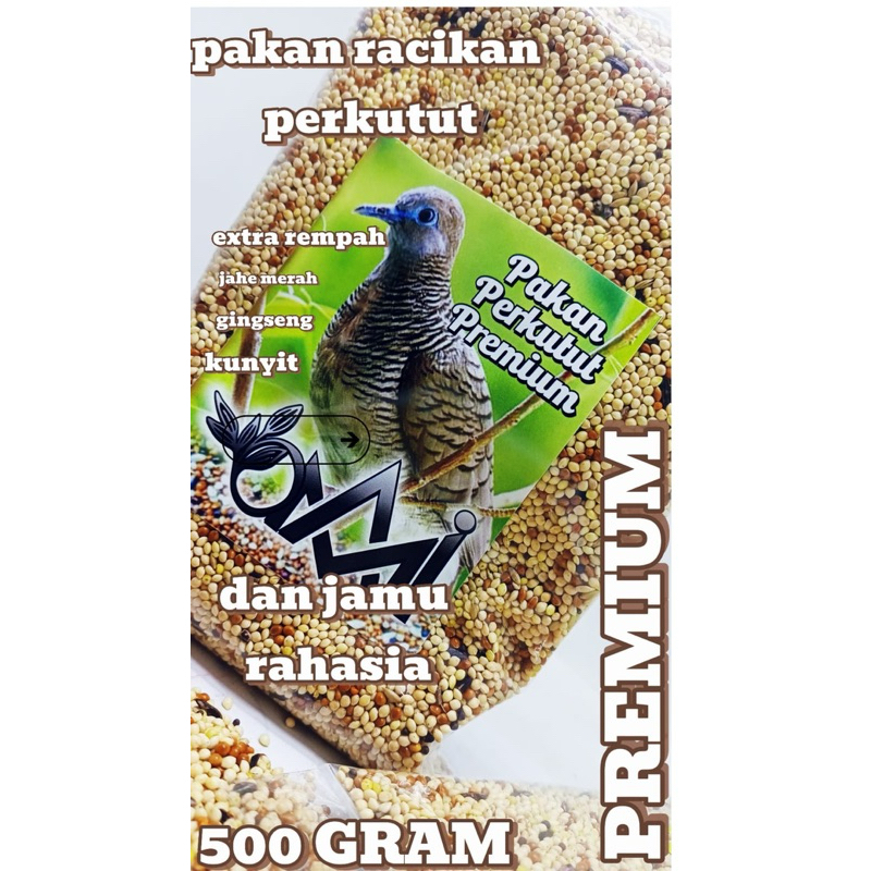 Jual OMAI pakan racikan perkutut 500 gram | Shopee Indonesia