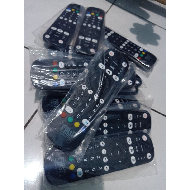 Jual Remote stb x1 prime/lite firstmedia original 2018-2021 | Shopee ...