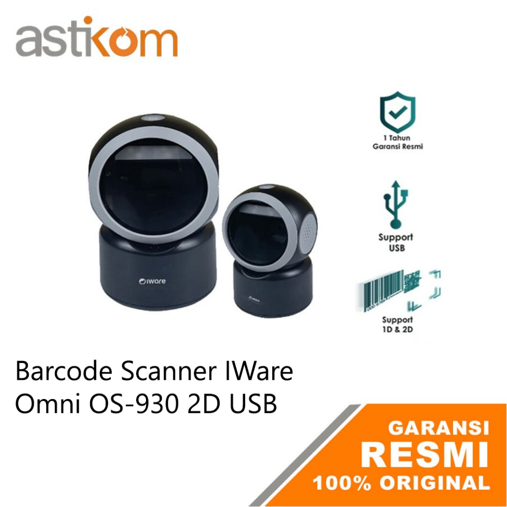 Jual Barcode Scanner IWare Omni OS-930 2D USB | Shopee Indonesia