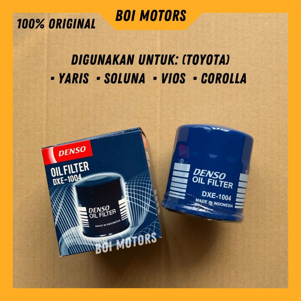 Jual DENSO DXE-1004 FILTER OLI TOYOTA YARIS/SOLUNA/VIOS/LIMO | Shopee ...