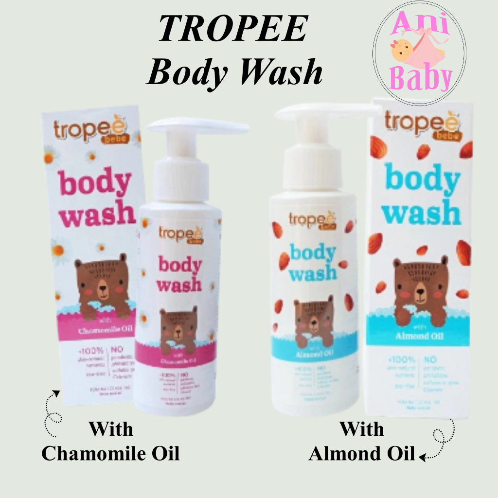 Jual TROPEE BEBE BODY WASH SABUN MANDI BAYI 100 ML / TELON CREAM TROPEE BEBE TELON LOTION 70 ML ...