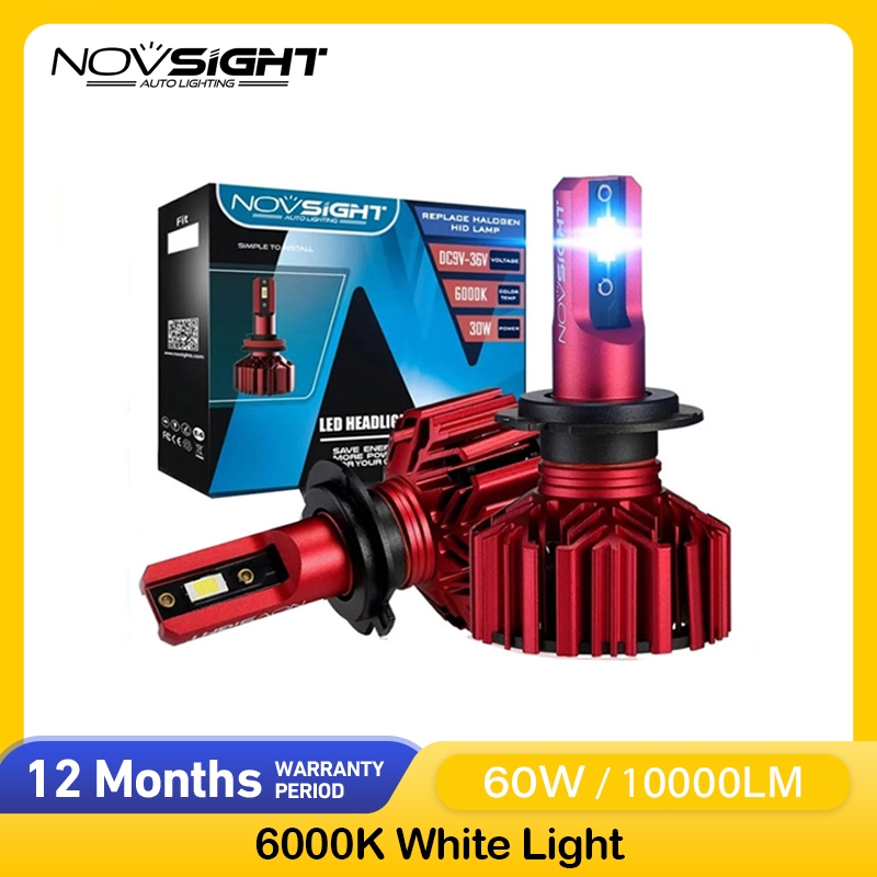 Jual Novsight Novsight N11S H4 6000K Car LED Headlights 10000LM 100W H11 H4 Car Light Led Fog ...