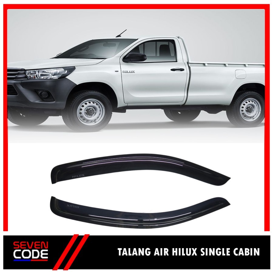 Jual TALANG AIR HILUX SINGLE CABIN - SIDE VISOR HILUX SINGEL CABBIN | Shopee Indonesia