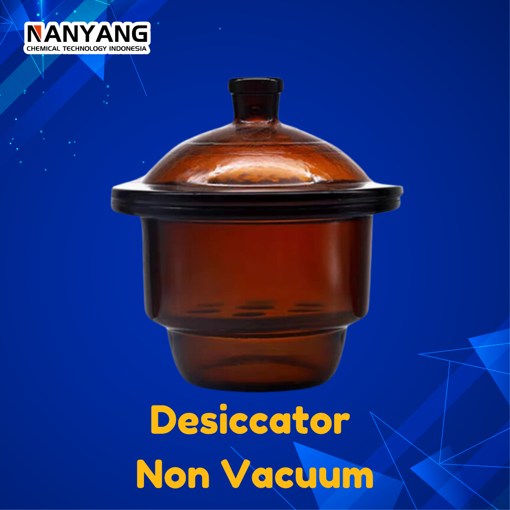Jual Desiccator non vacuum Amber / Desikator Vakum Amber 150mm | Shopee ...