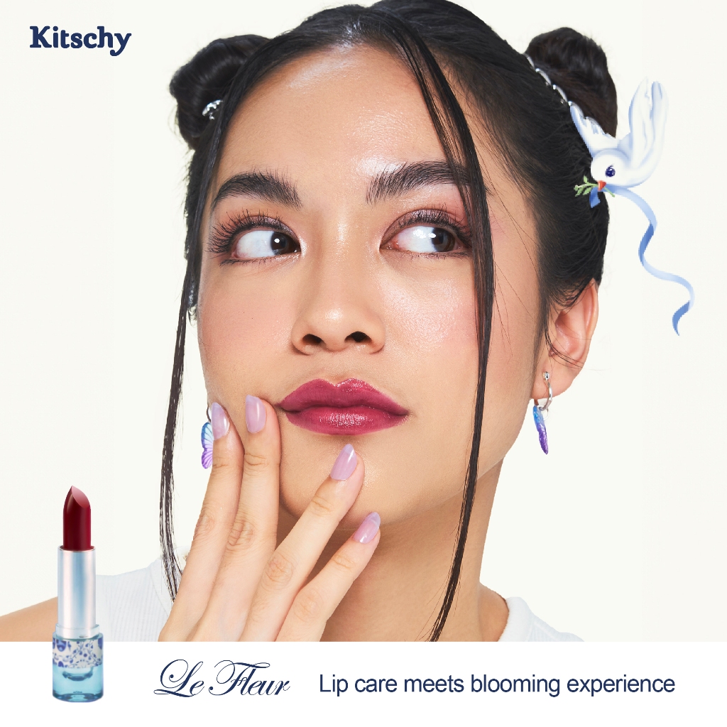 Jual Kitschy Le Fleur Balm Bullet – Hydrating Tinted Lip Balm dengan ...