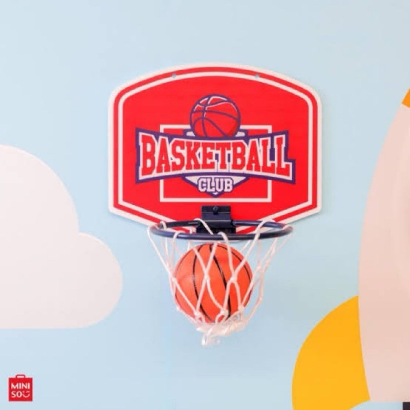 Jual Miniso Basketball Set Playing / Mainan set bola basket dengan ...