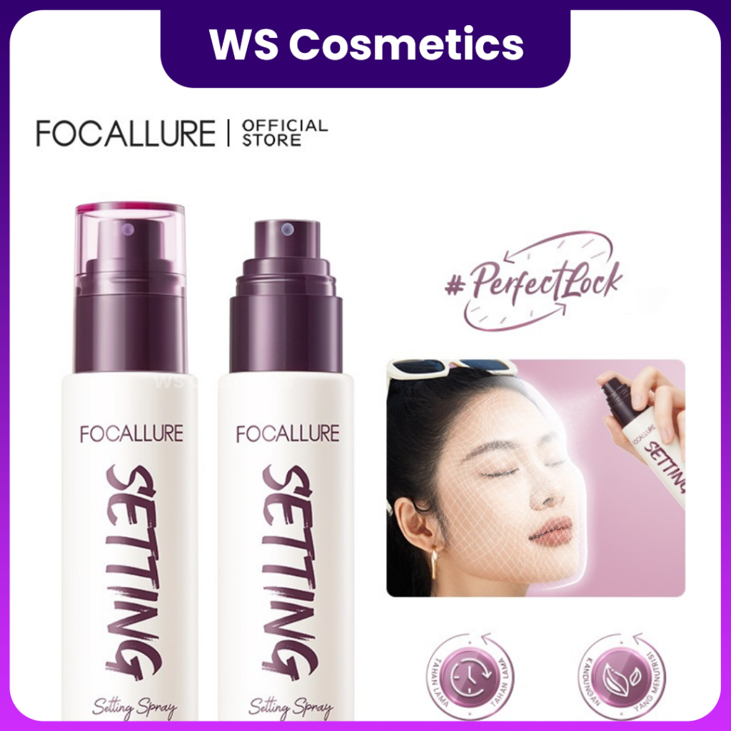 Jual BPOM FOCALLURE Hydrating Setting Spray Fixed Makeup #PerfectLock ...