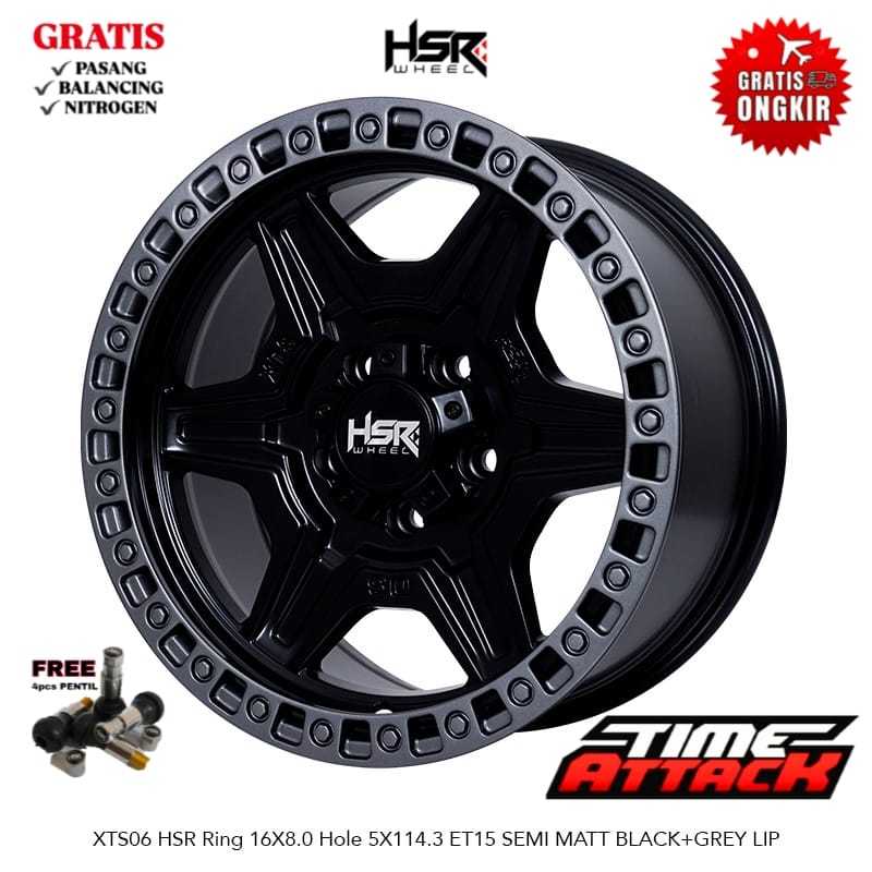 Jual Velg HSR Model Offroad Tipe XTS06 R16 Cocok Untuk Mobil Innova ...