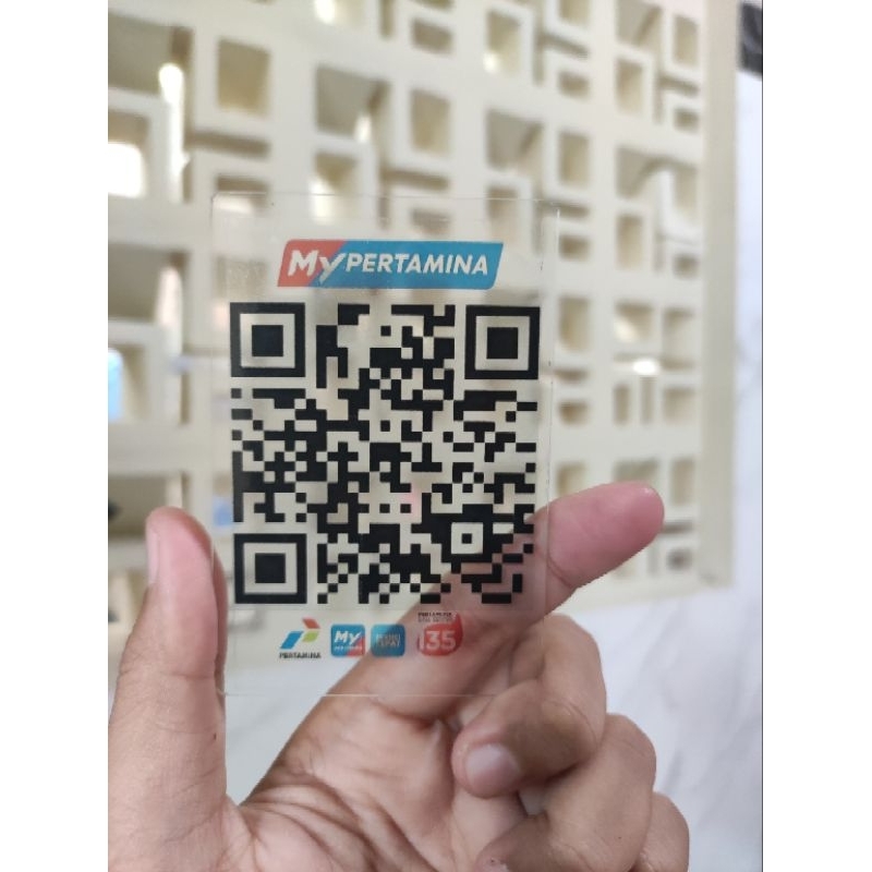 Jual CETAK KARTU MY PERTAMINA BAHAN AKRILIK TRANSPARAN | Shopee Indonesia