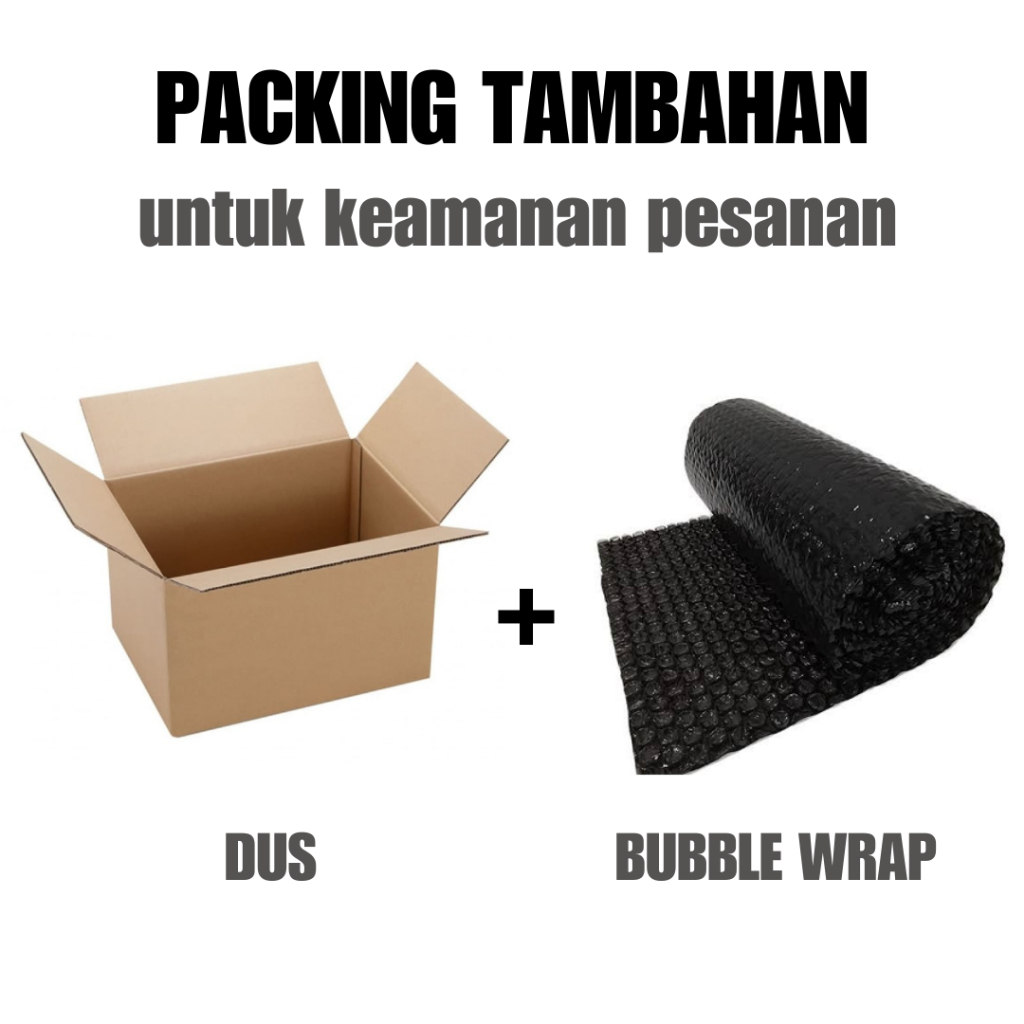 Jual Packing Tambahan / Extra Packing Dus dan Bubble Wrap Untuk ...