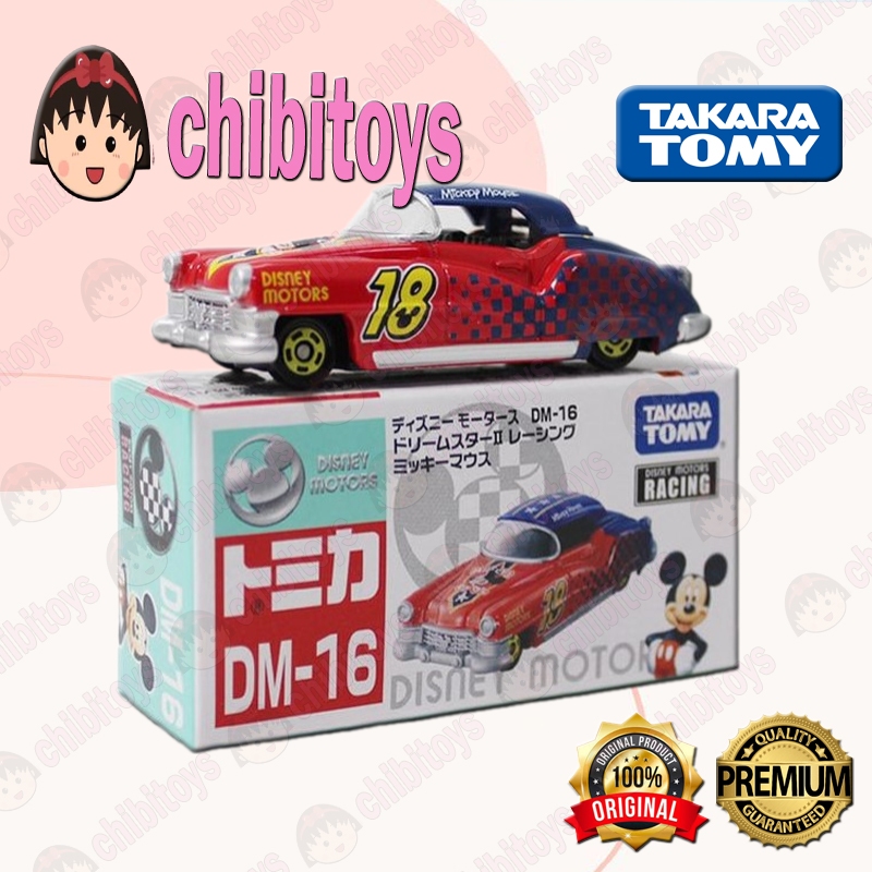 Jual Tomica Disney Motors DM-16 Dream Star ll Racing Mickey Mouse Original Takara Tomy | Shopee ...