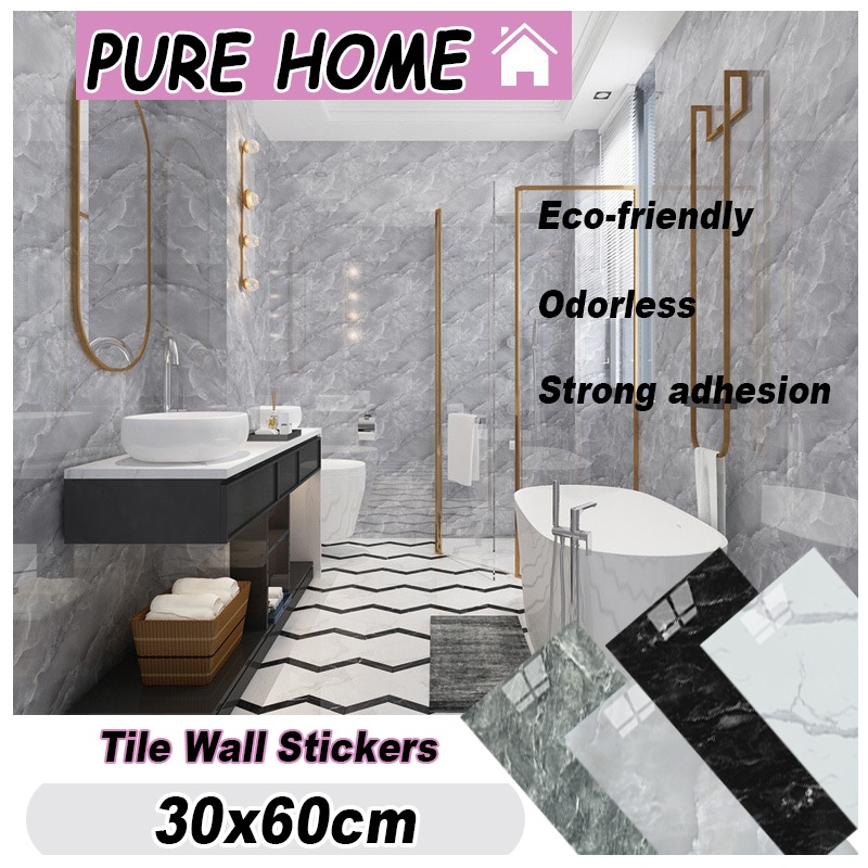 Jual Pure Home-Wallpaper Dinding Vinyl Premium Ukuran 30x60cm / Lantai ...