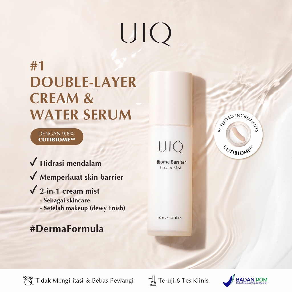 Jual UIQ Biome Barrier™ Cream Mist Size 100 ml | Shopee Indonesia