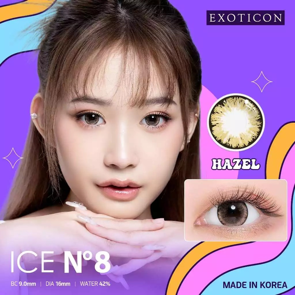 Jual SOFTLENS X2 ICE N8 HAZEL ( NORMAL S,D -10.00 ) | Shopee Indonesia
