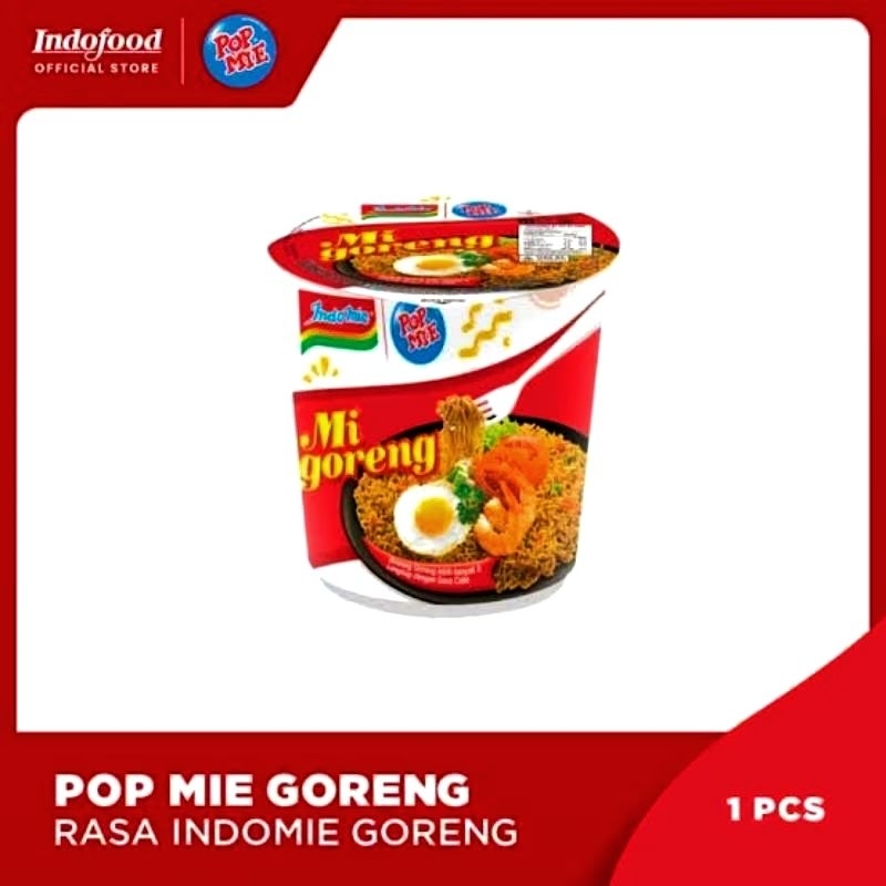 Jual POP MIE goreng rasa Indomie goreng 80 gram | Shopee Indonesia