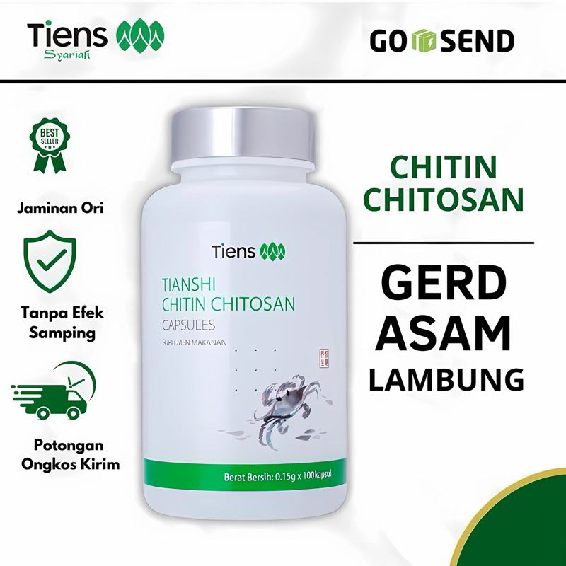 Jual OBAT CHINA GERD ANXIETY- CHITIN CHITOSAN Untuk penyembuhan Asam ...