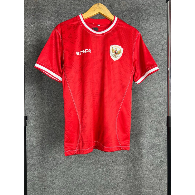 Jual (REAL PICTURE) Jersey Timnas Home Jersey Timnas Indonesia merah ...