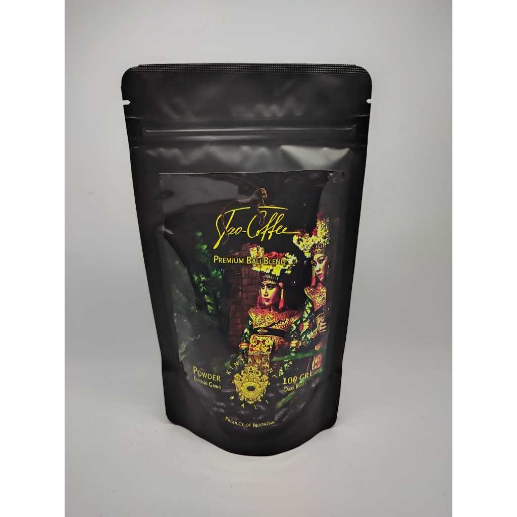 Jual Kopi Bubuk Espresso Dark Roast Premium TAO-COFFEE 100gr Khas Bali ...