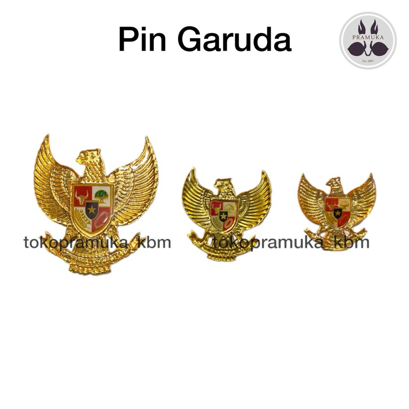 Jual Pin Garuda | Pin Paskibra Putra dan Putri | Jarum | Shopee Indonesia