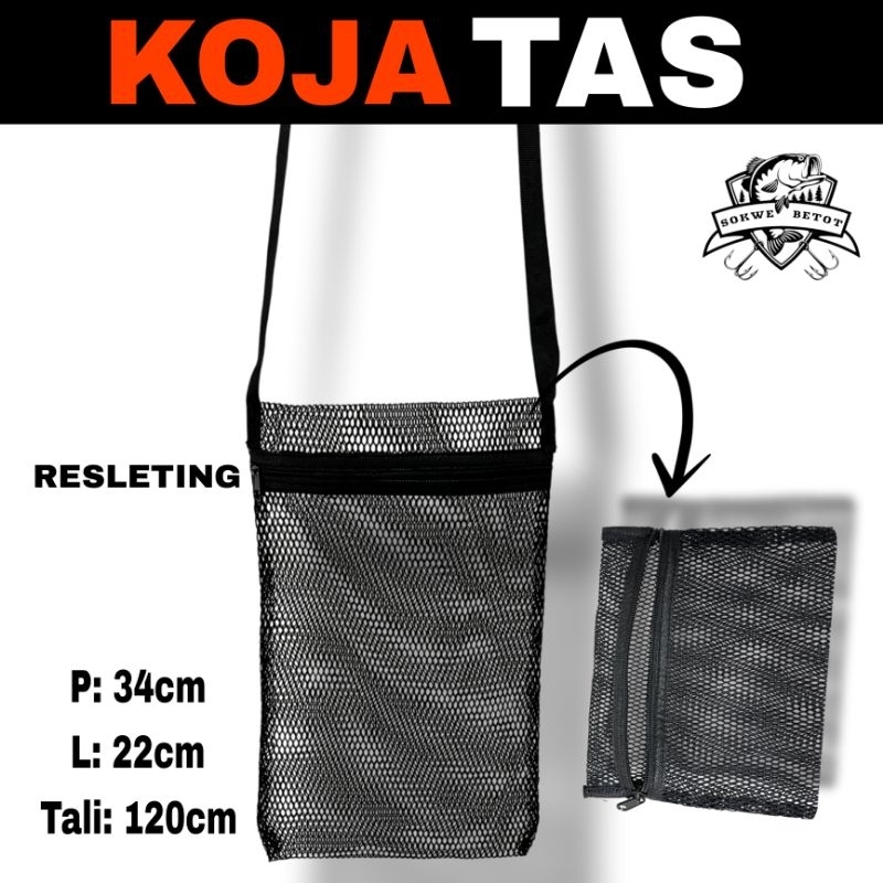 Jual Koja tas slempang - Koja tas terbaru - Koja tempat ikan/umpan ikan ...