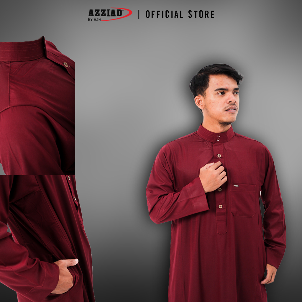Jual AZZIAD - Jubah Pria Dewasa | Jubah Slim Fit | Jubah Amir Series ...