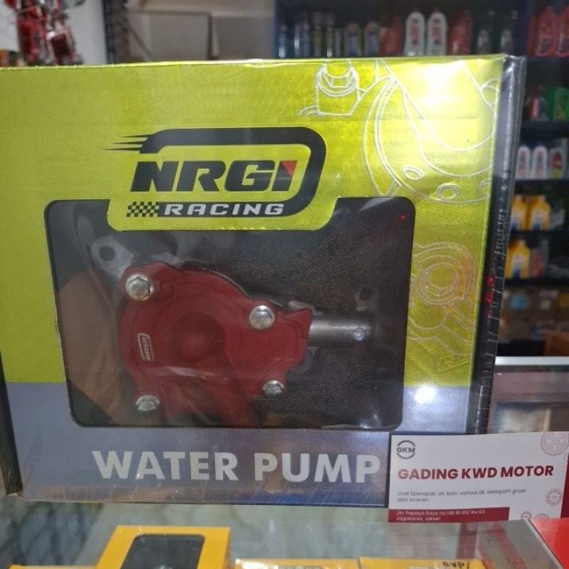 Jual waterpum nmax aerox racing merk NRGI (NPP RACING) | Shopee Indonesia