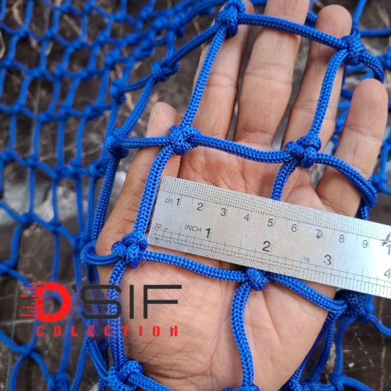 Jual jaring pengaman mandi bola tali kur 4mm Hancock ayunan Playground ...