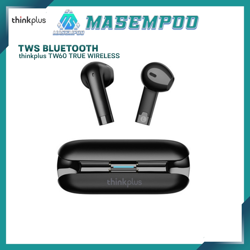Jual Thinkplus TW60 Headset Bluetooth True Wireless Bluetooth Earphone Headphone Headset TWS ...