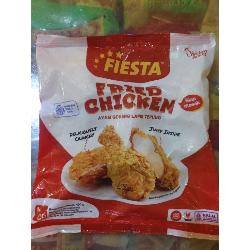 Jual FIESTA Fried Chicken 400g Ayam goreng lapis tepung siap masak ...