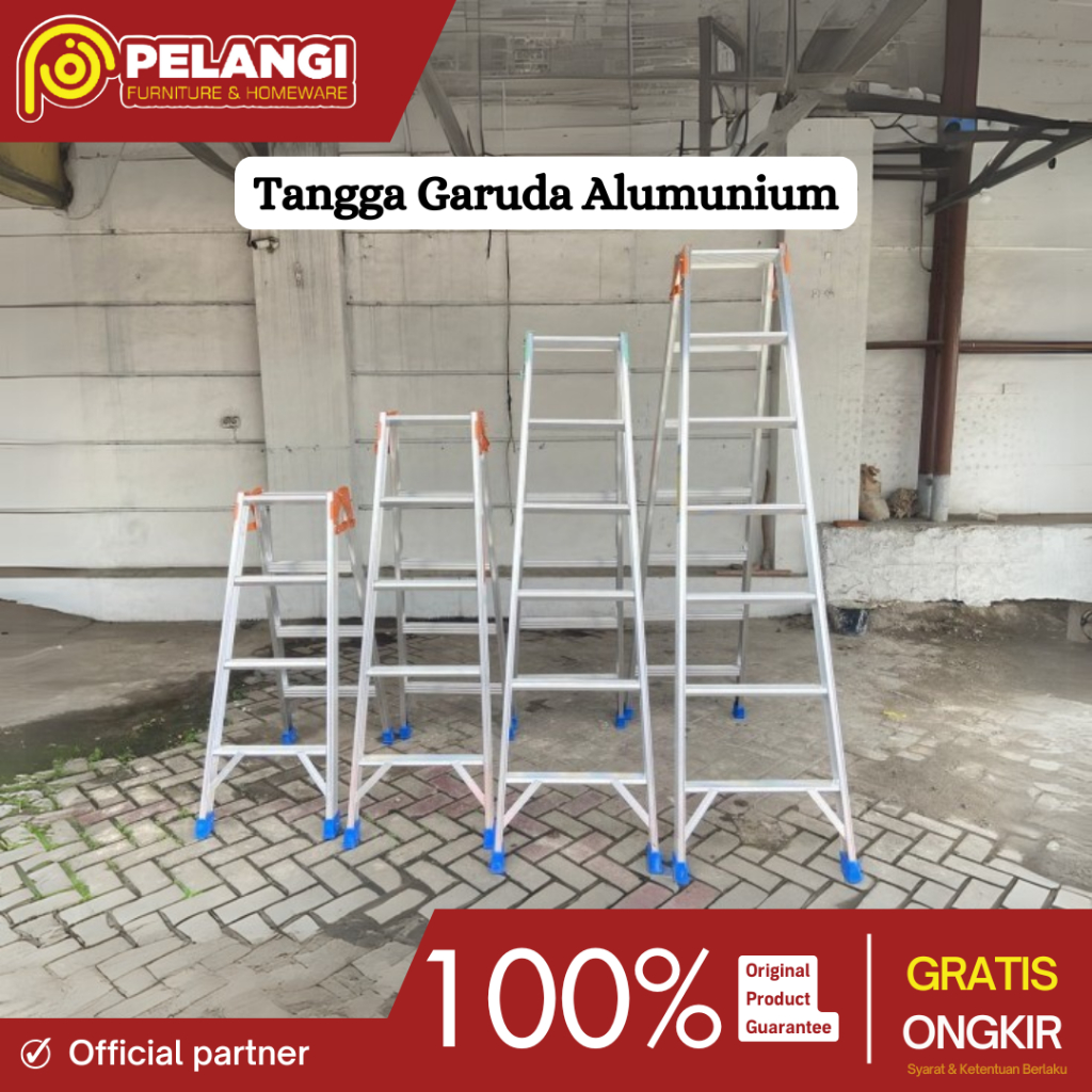 Jual Tangga Lipat Alumunium | Tangga Garuda | Tangga Lipat | Tangga ...