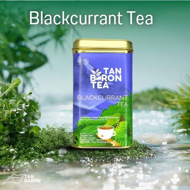 Jual Teh Premium Blackcurrant Tea Tan Baron isi 25 Teabag | Shopee ...