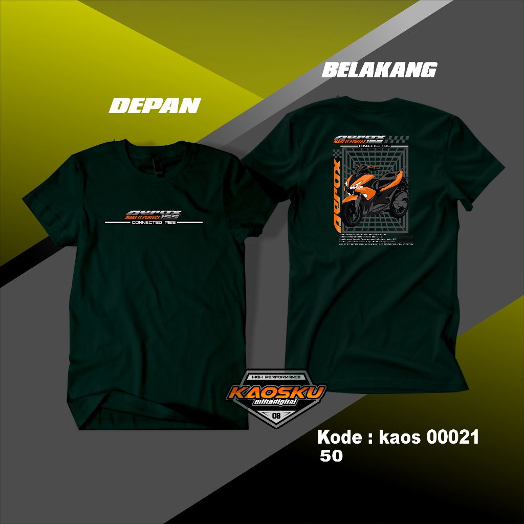 Jual Aerox155 Baju Kaos Racing Kaos Distro Tema Racing Motor Aerox ...