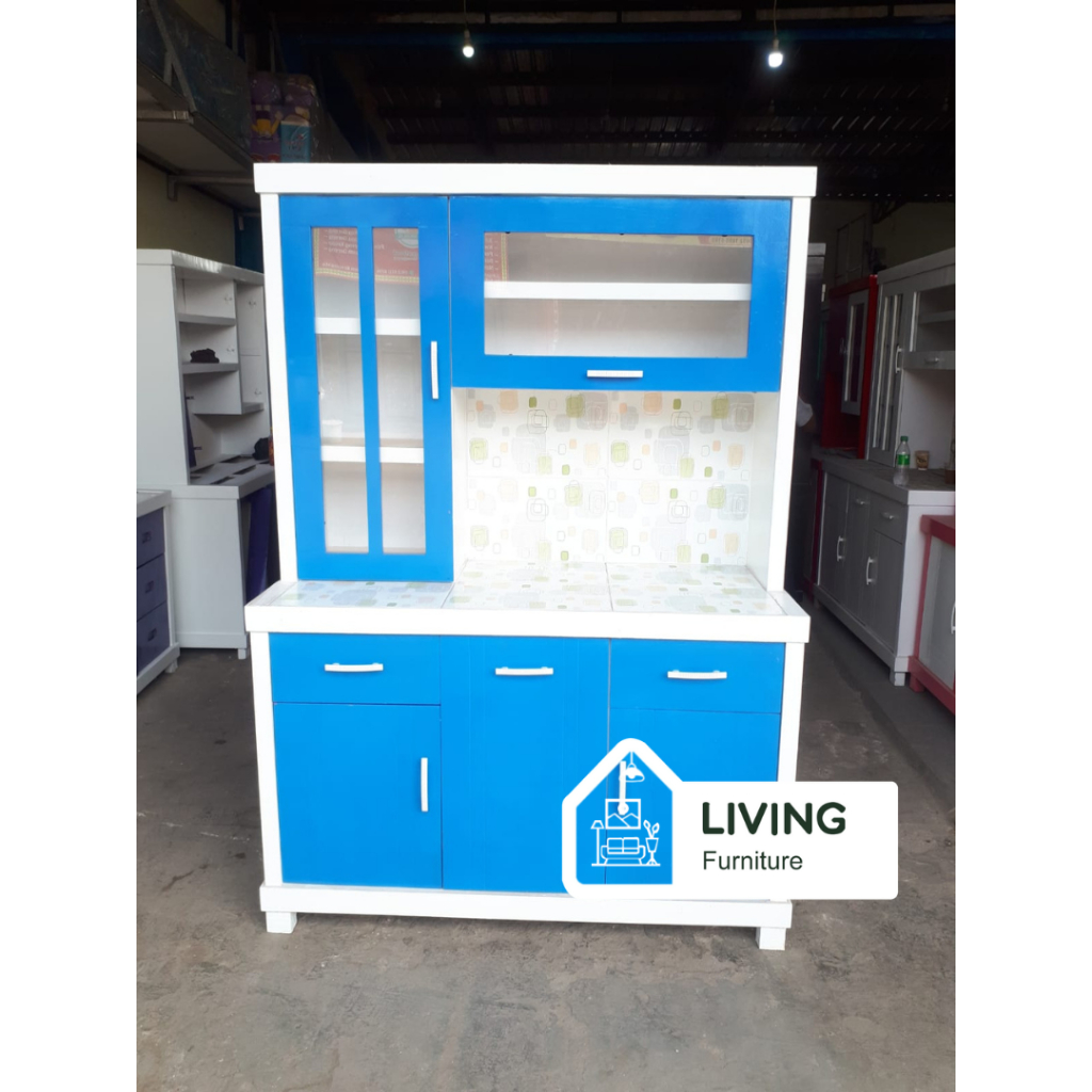 Jual Lemari sayur / rak piring kayu / rak dapur / rak piring minimalis ...
