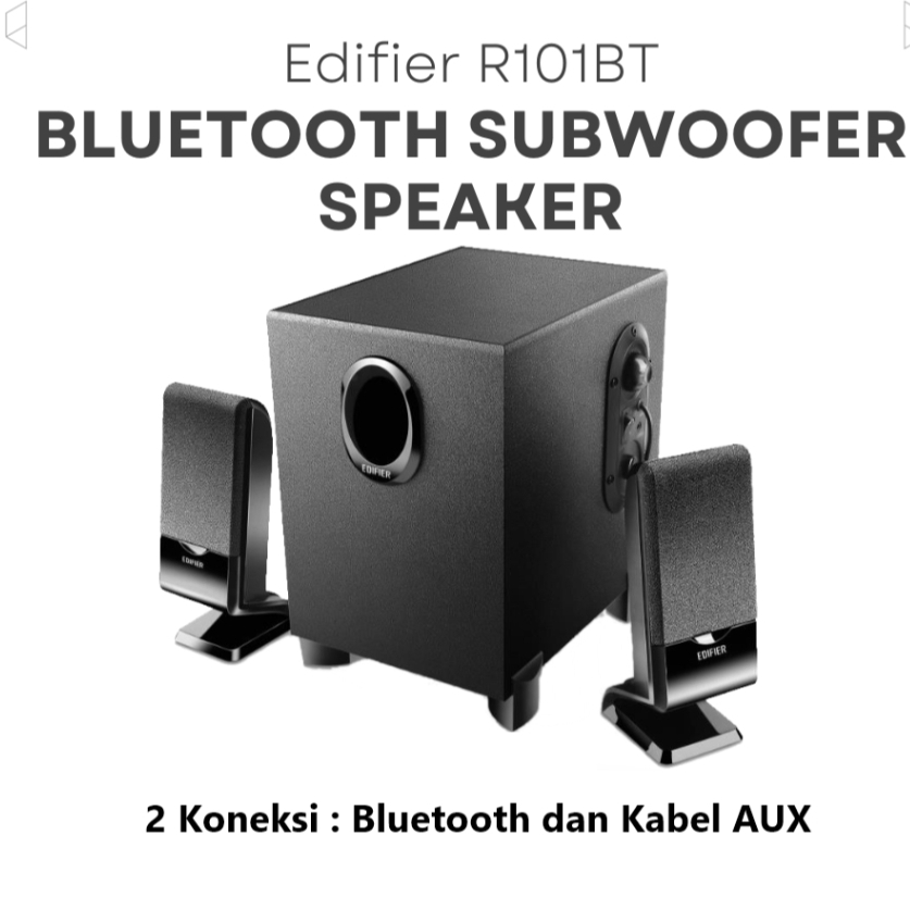 Jual Edifier R101BT / R101V Bluetooth Subwoofer Speakers 2.1 Multimedia ...