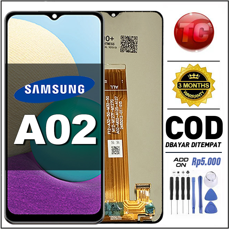 Jual LCD Samsung A02 Original Touchscreen hp Fullset ori asli For Glass ...