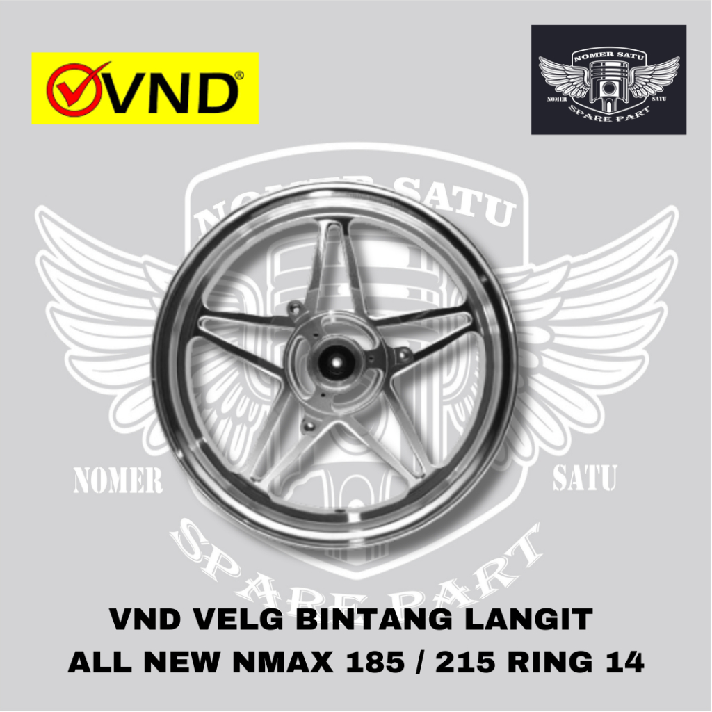 Jual VND VELG RACING BINTANG LANGIT ALL NEW NMAX / NMAX TURBO / NMAX ...