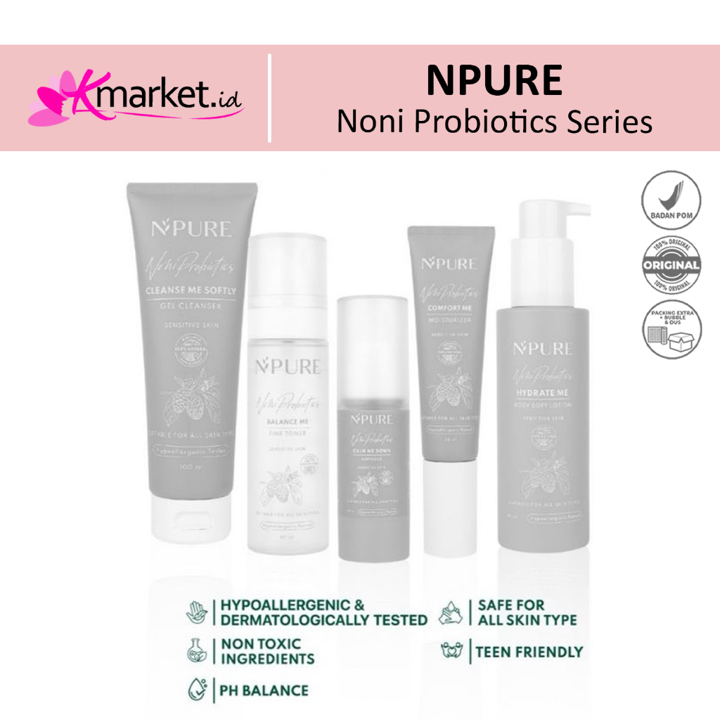 Jual NPURE Noni Probiotics Series [Gel Cleanser | Toner | Ampoule ...