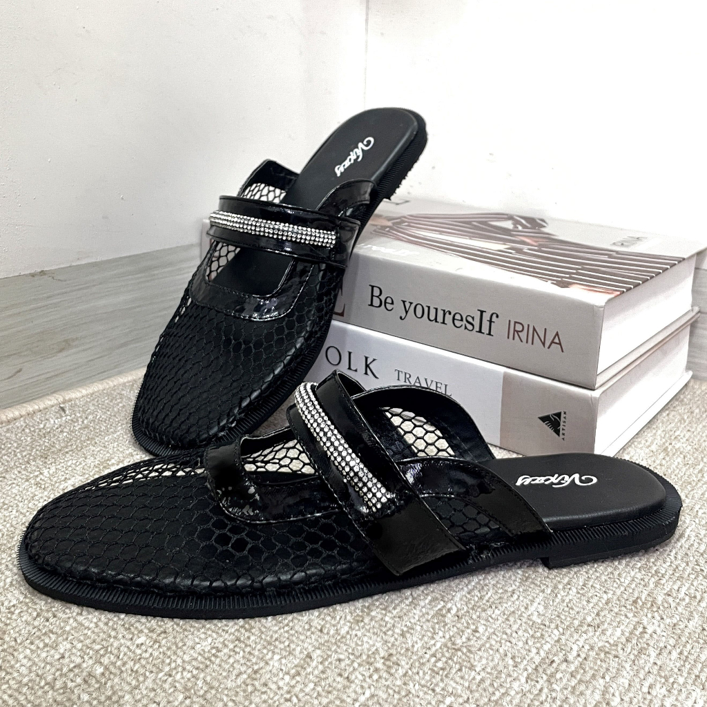 Jual Vixzy89 Flatshoes Wanita Terbaru | Flat Shoes Jaring Premium ...