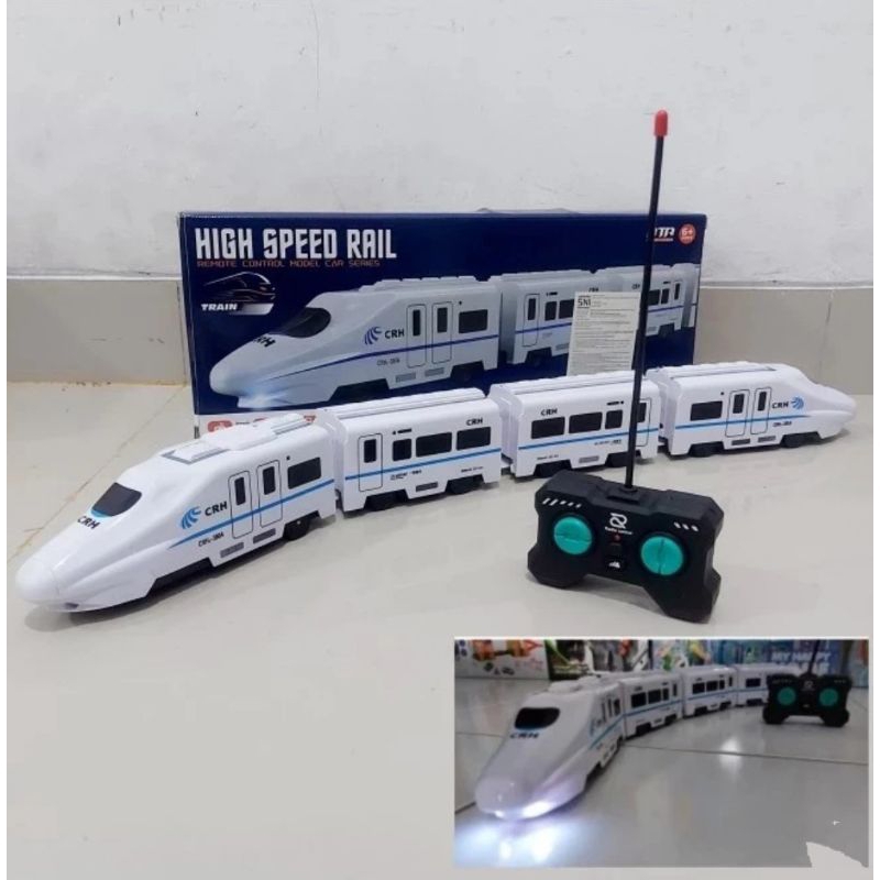 Jual RC Kereta Cepat Remote Control - Mainan Speed Train Remot Kontrol Anak | Shopee Indonesia