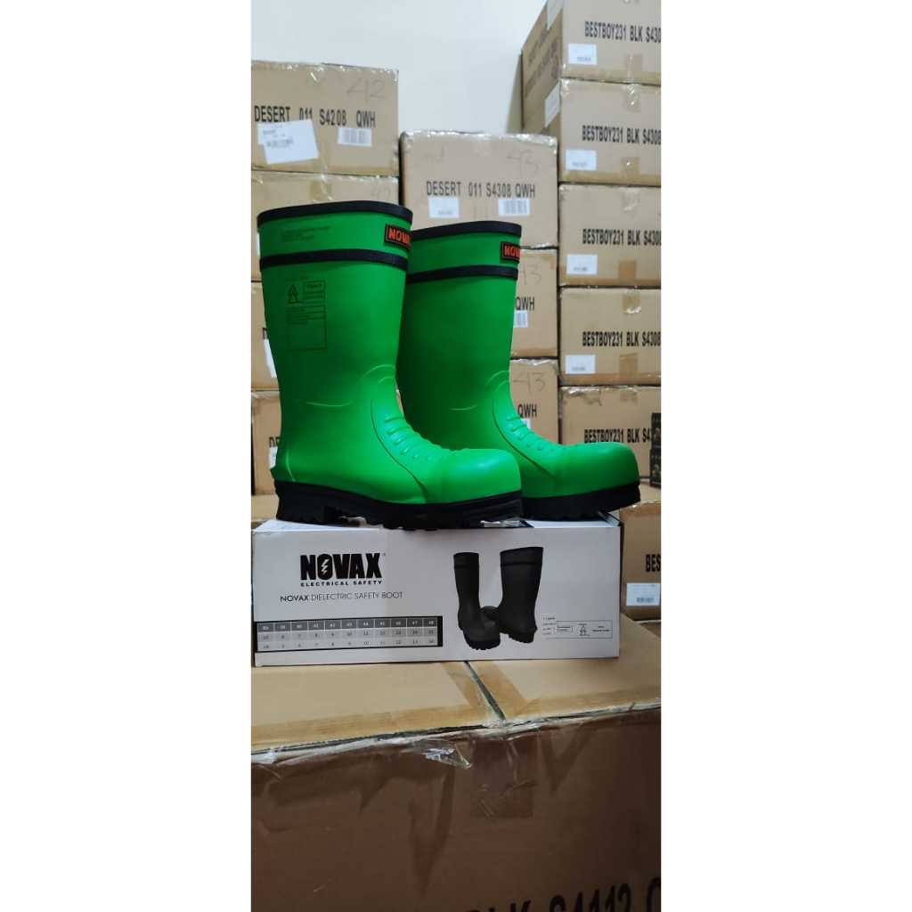 Jual Novax electrical Safety Shoes 30KV | Shopee Indonesia