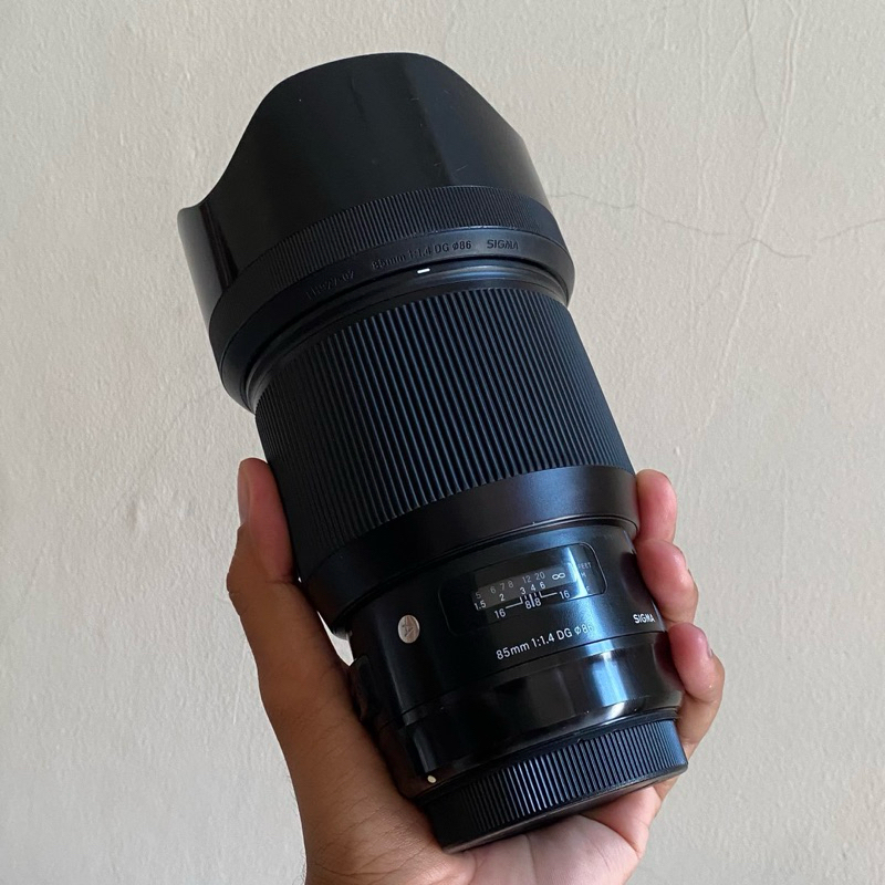 Jual Lensa Sigma Art 85mm f1.4 for canon | Shopee Indonesia