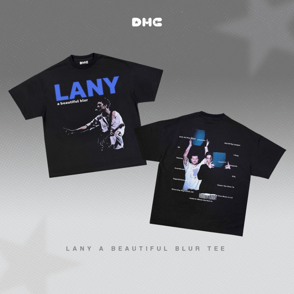 Jual DMC Lany A Beautiful Blur Album Music Oversized T-Shirt | Shopee ...