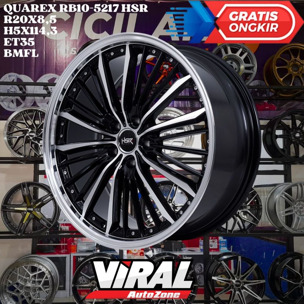 Jual Velg Mobil Ring 20 HSR QUAREX R20 BISA UNTUK CRETA HILUX RANGGA ...