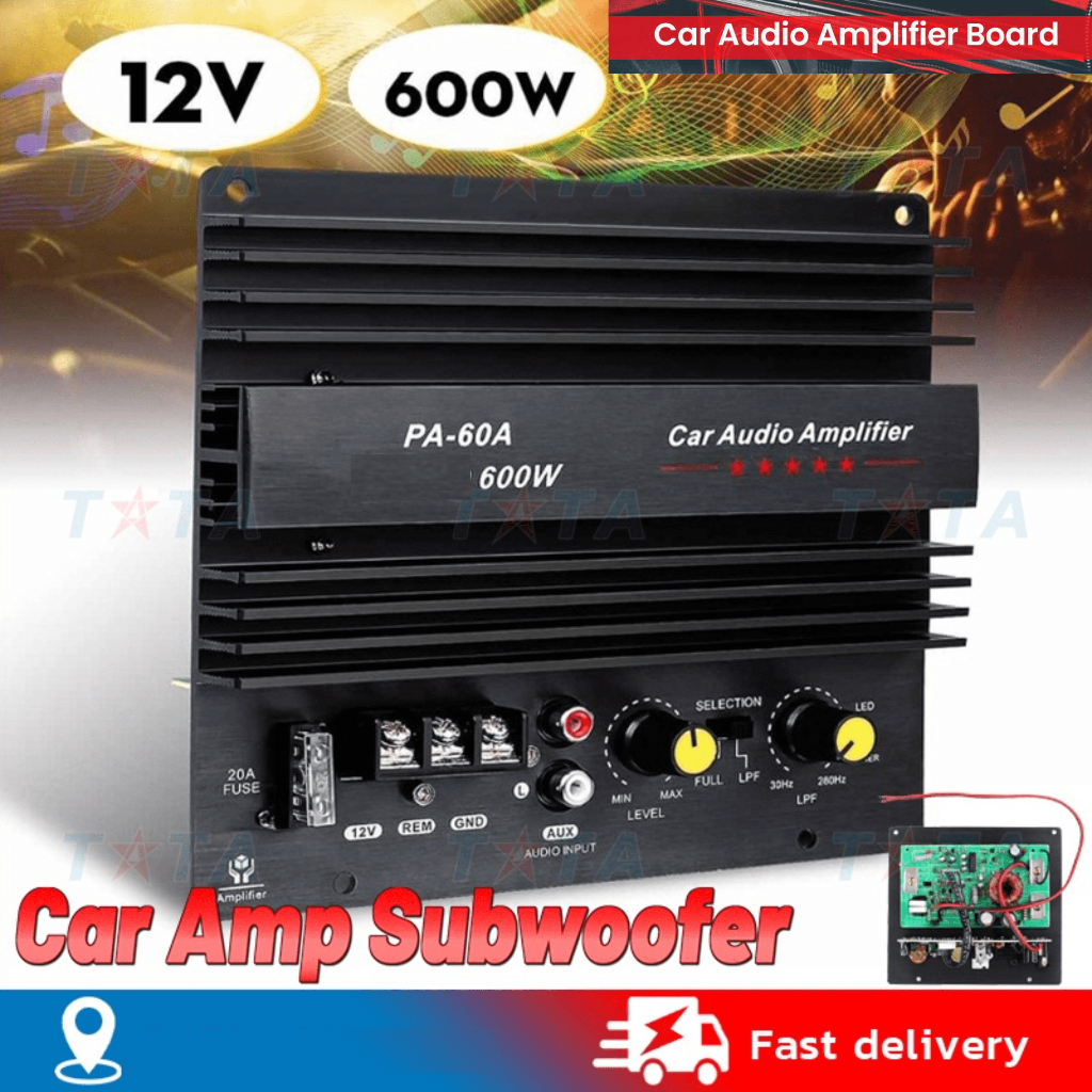 Jual PUSAT Ancomfu Mono Amplifier Bluetooth Super Bass mobil ampli mini ...