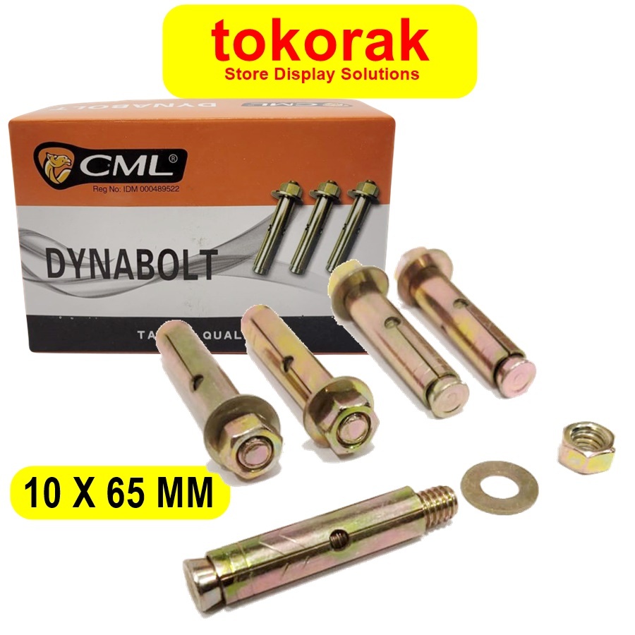 Jual DYNABOLT BAUT BETON 10 X 65 MM CAMEL DINABOLT 10X65 ANGKUR BOLT M10 M10X65 DINA BOLT DYNA ...