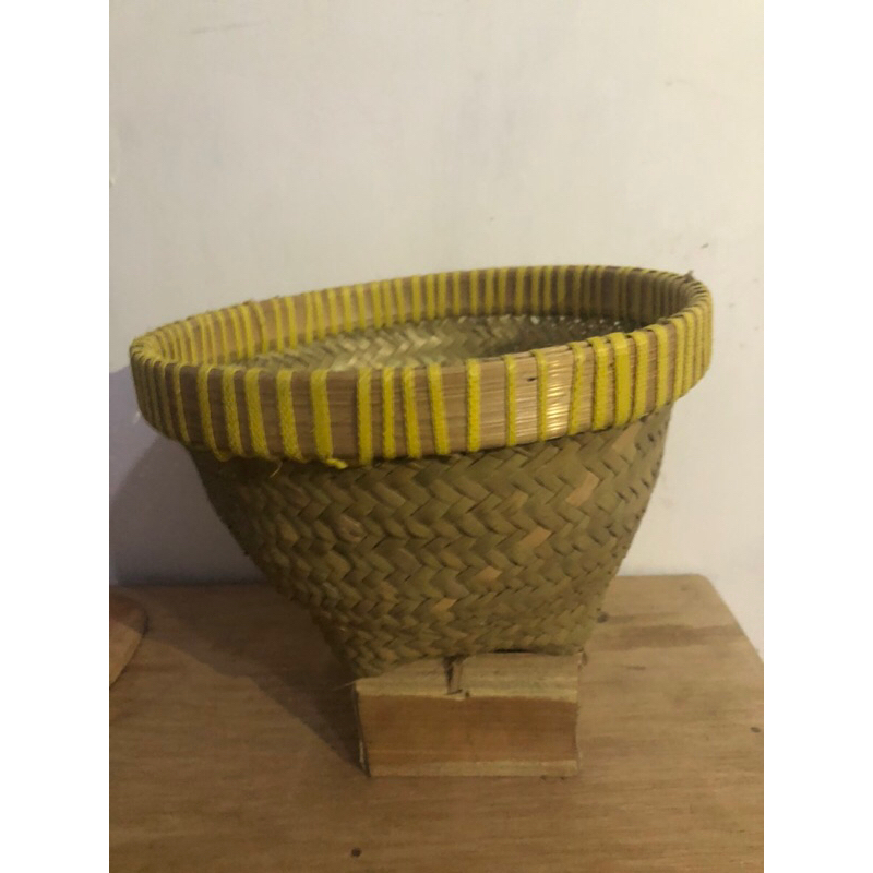 Jual Bakul Nasi Bambu Kecil Mini Wakul Ceting Anyaman | Shopee Indonesia