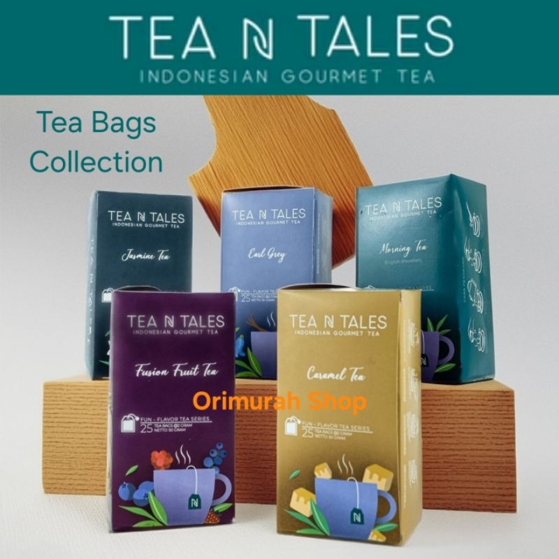 Jual Tea N Tales Teh Celup Jasmine Caramel Earl Grey Fusion Fruit ...